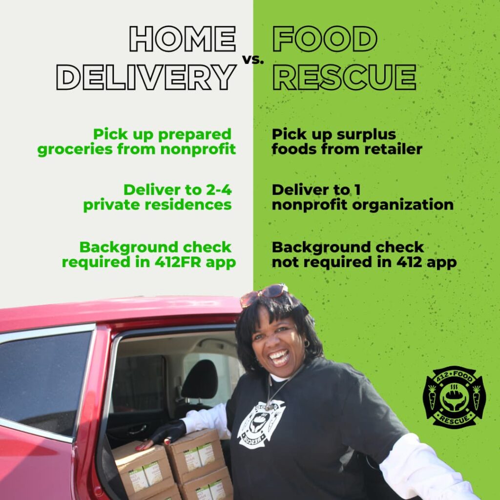 Delivering Hope: Volunteering with Home Delivery - 412 Food Rescue